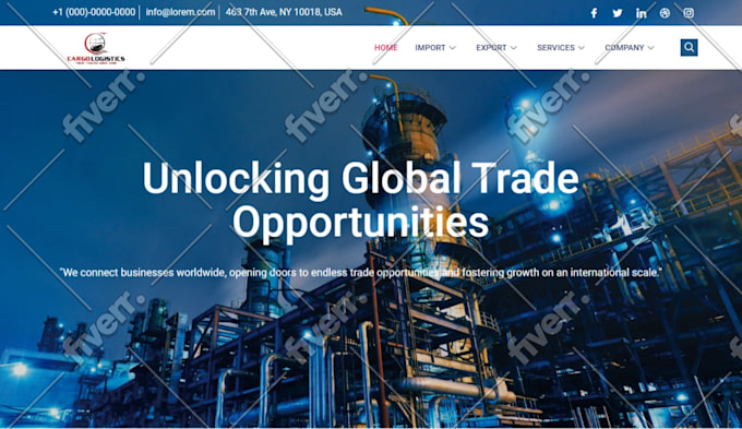 Design a modern and unique responsive wordpress website by Webdev_hasitha | Fiverr
